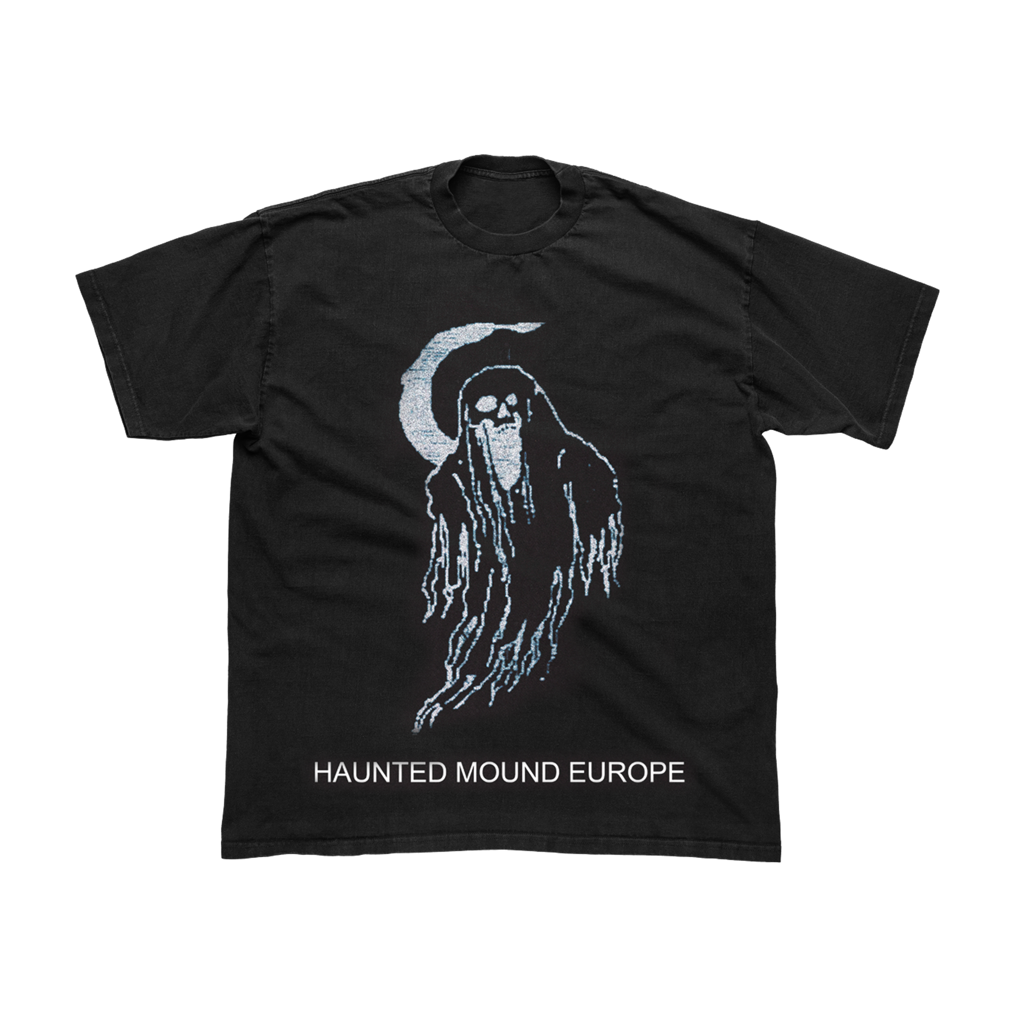 GHOST MOUNTAIN BLACK TEE – Haunted Mound EU Store