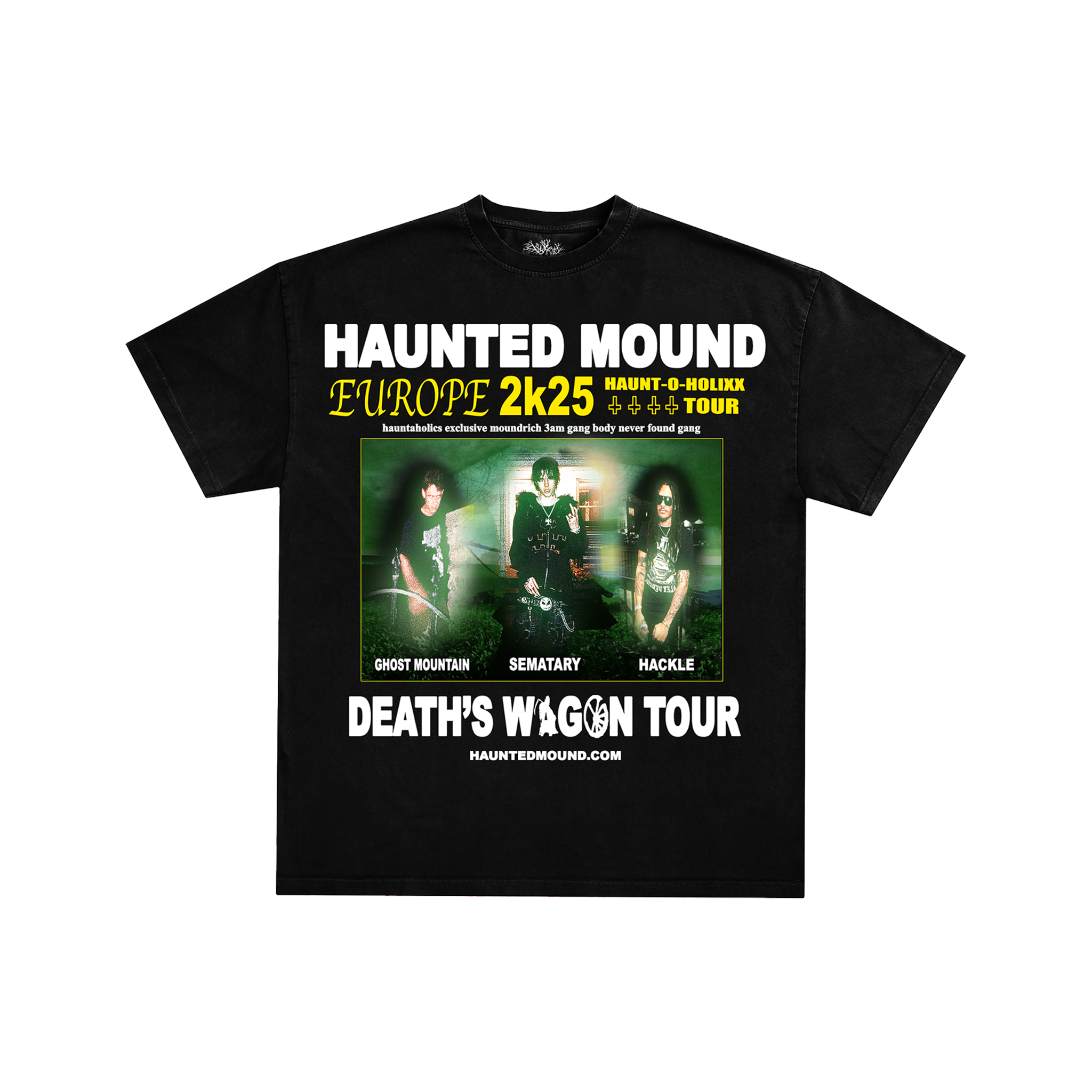 DEATH'S WAGON TOUR TEE – Haunted Mound EU/UK Store